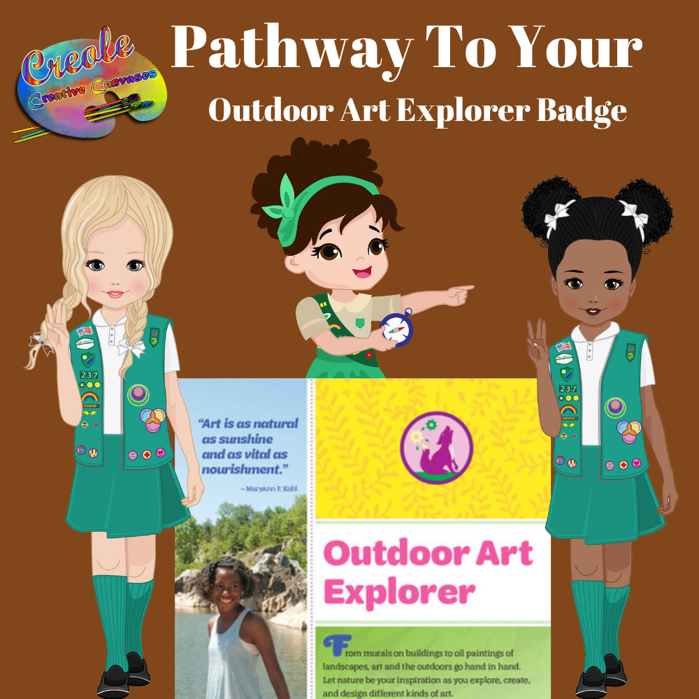 Pathway to the Outdoor Art Explorer Badge Experience Junior Scout ...